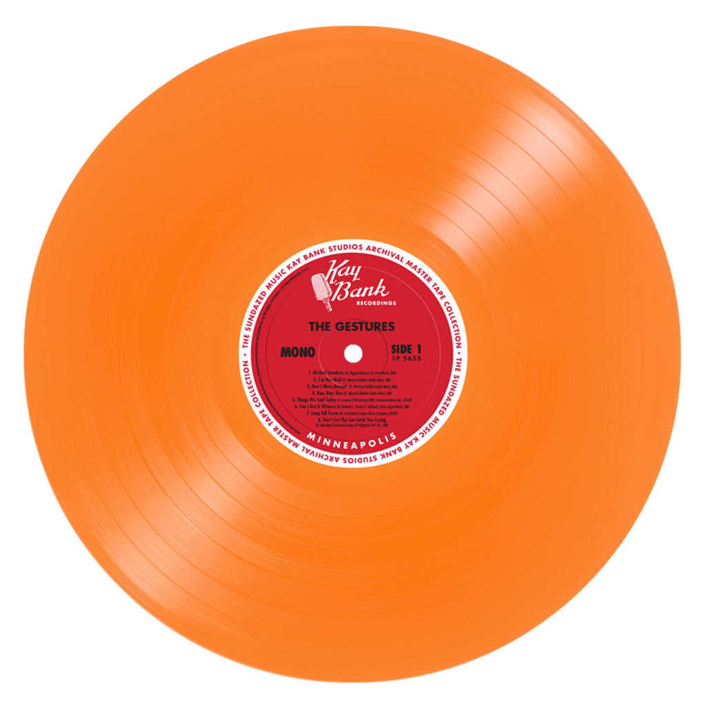 THE GESTURES - The Gestures (2023 Reissue) - LP - Orange Vinyl [SEP 29 – Spindizzy