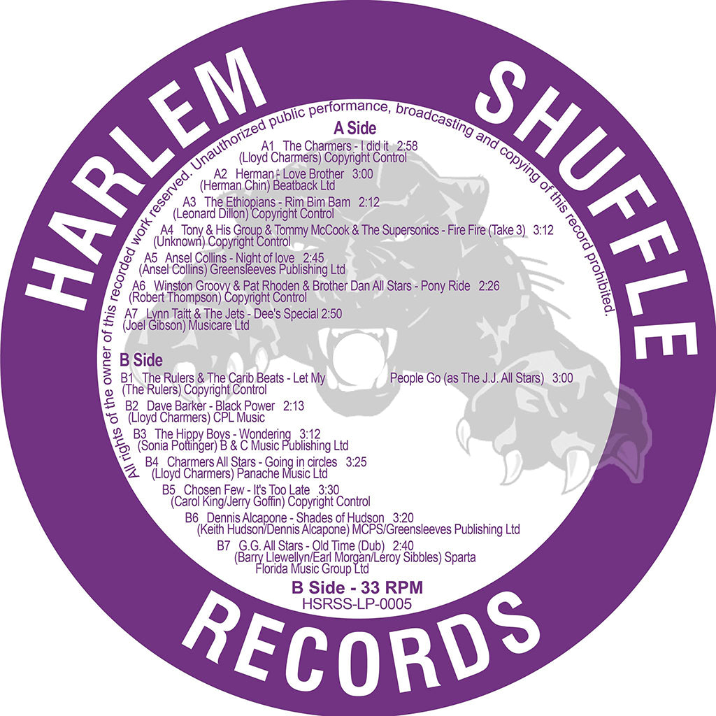 VARIOUS - Harlem Shuffle Records Presents : Hot Sauce Volume 4 - LP