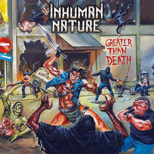 INHUMAN NATURE - Greater Than Death - LP - Vinyl [APR 25] – Spindizzy