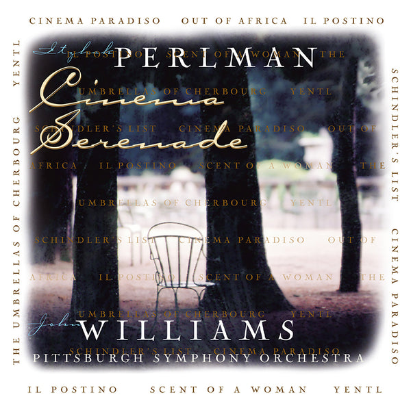ITZHAK PERLMAN & JOHN WILLIAMS - Cinema Serenade (Repress) - LP - 180g ...