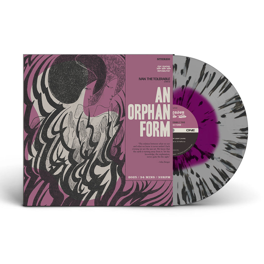 IVAN THE TOLERABLE - An Orphan Form - LP - Crystal Clear w/ Purple Blo ...
