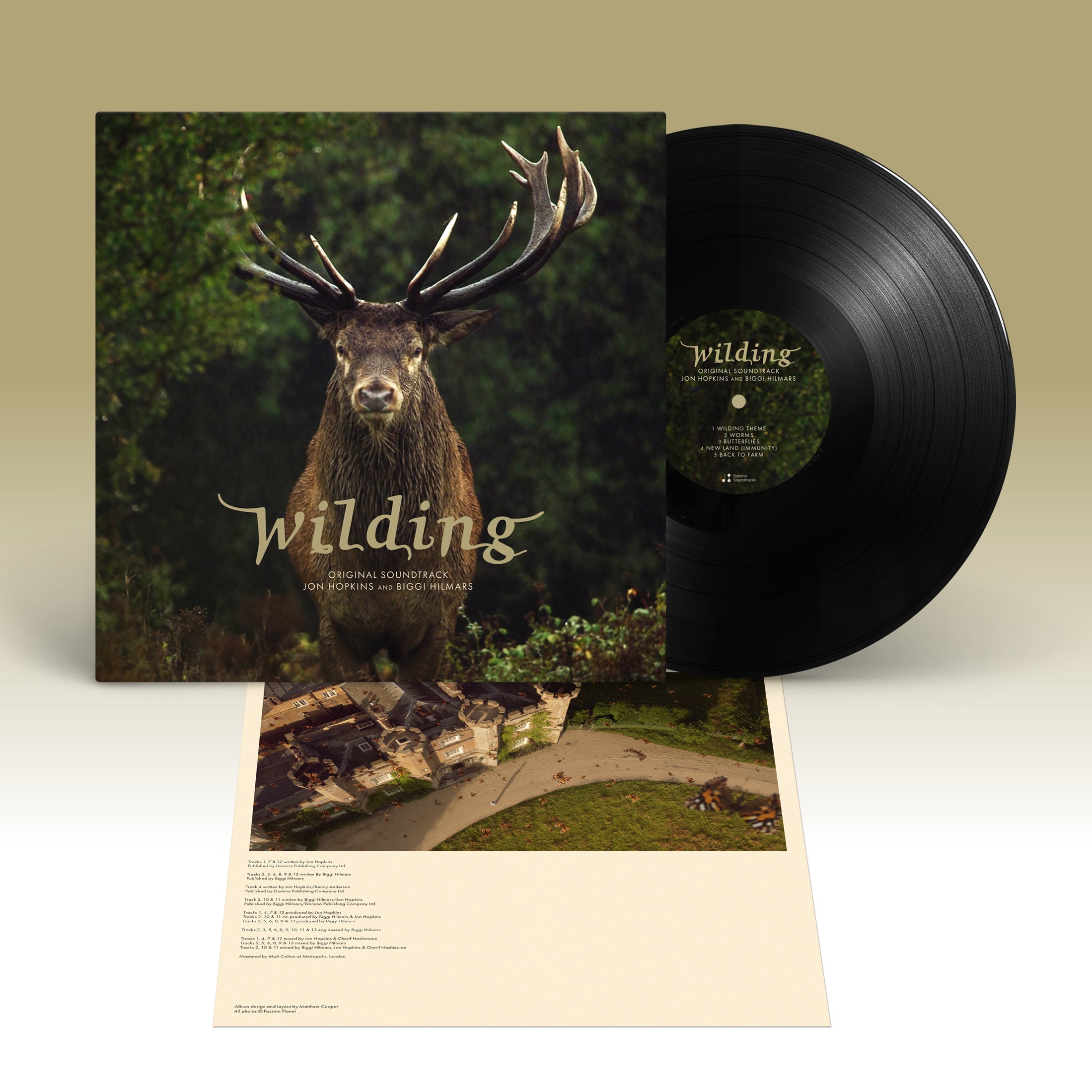 JON HOPKINS & BIGGI HILMARS - Wilding (OST) - LP - Limited Black Vinyl ...