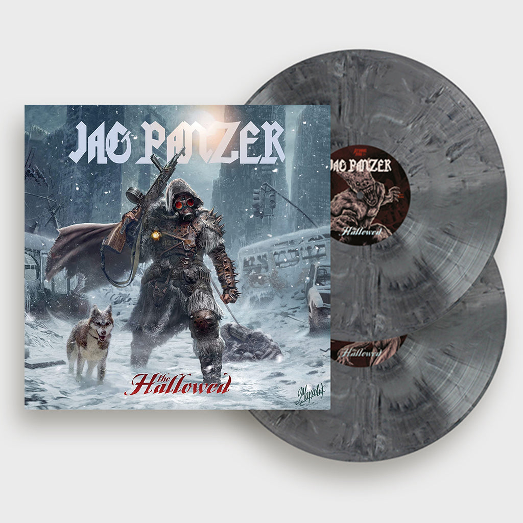 JAG PANZER - The Hallowed - 2LP - White and Black Marbled Vinyl