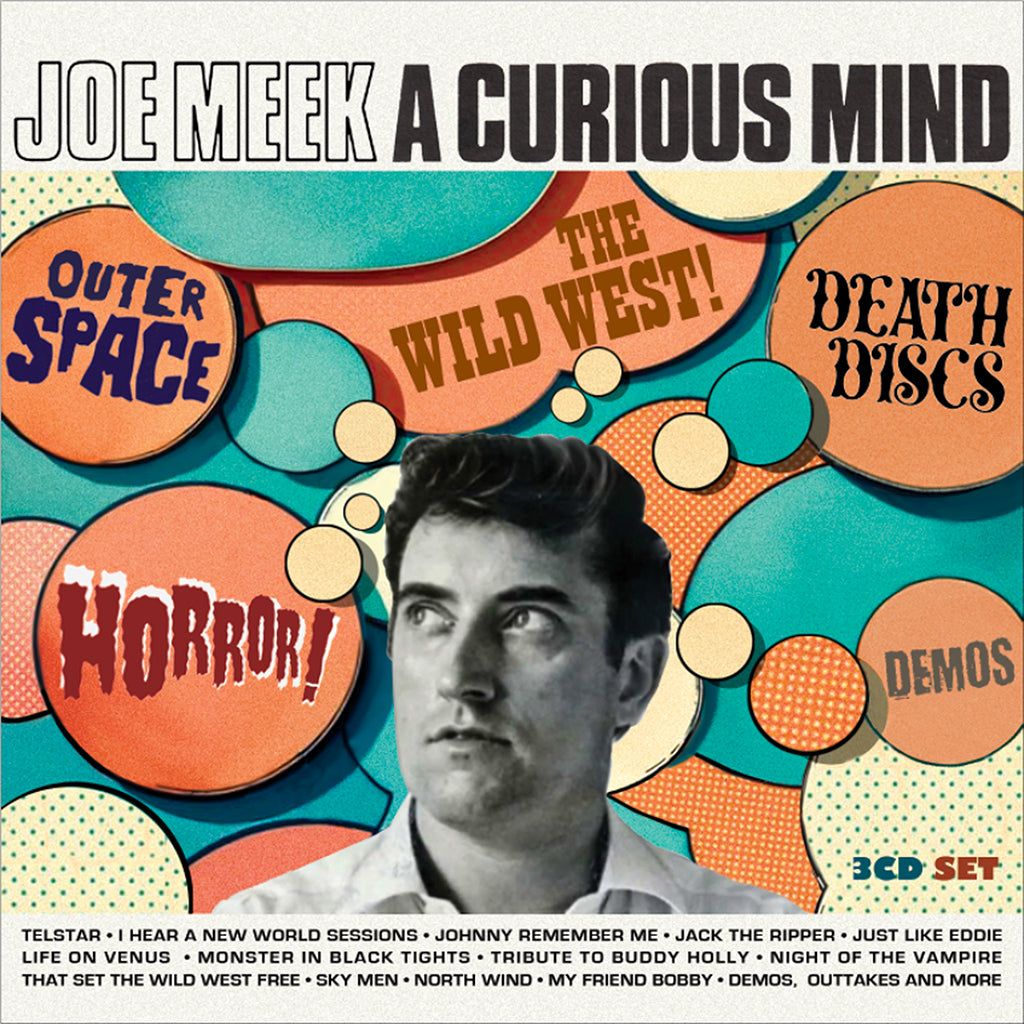 VARIOUS - Joe Meek : A Curious Mind Outer Space! Horror! Death Discs ...