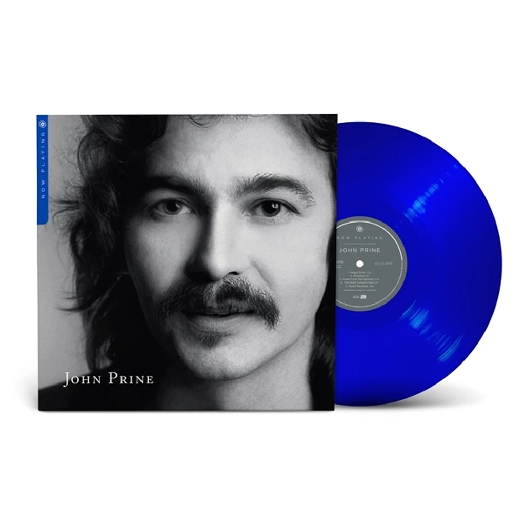 JOHN PRINE - Now Playing - LP - Cobalt Blue Vinyl – Spindizzy Dublin