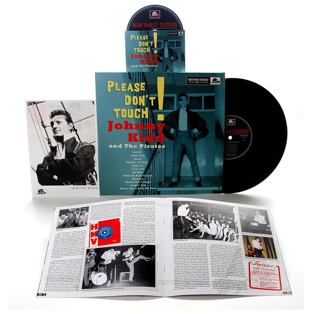 JOHNNY KIDD & THE PIRATES - Please, Don't Touch! (Repress) - 10-inch L ...