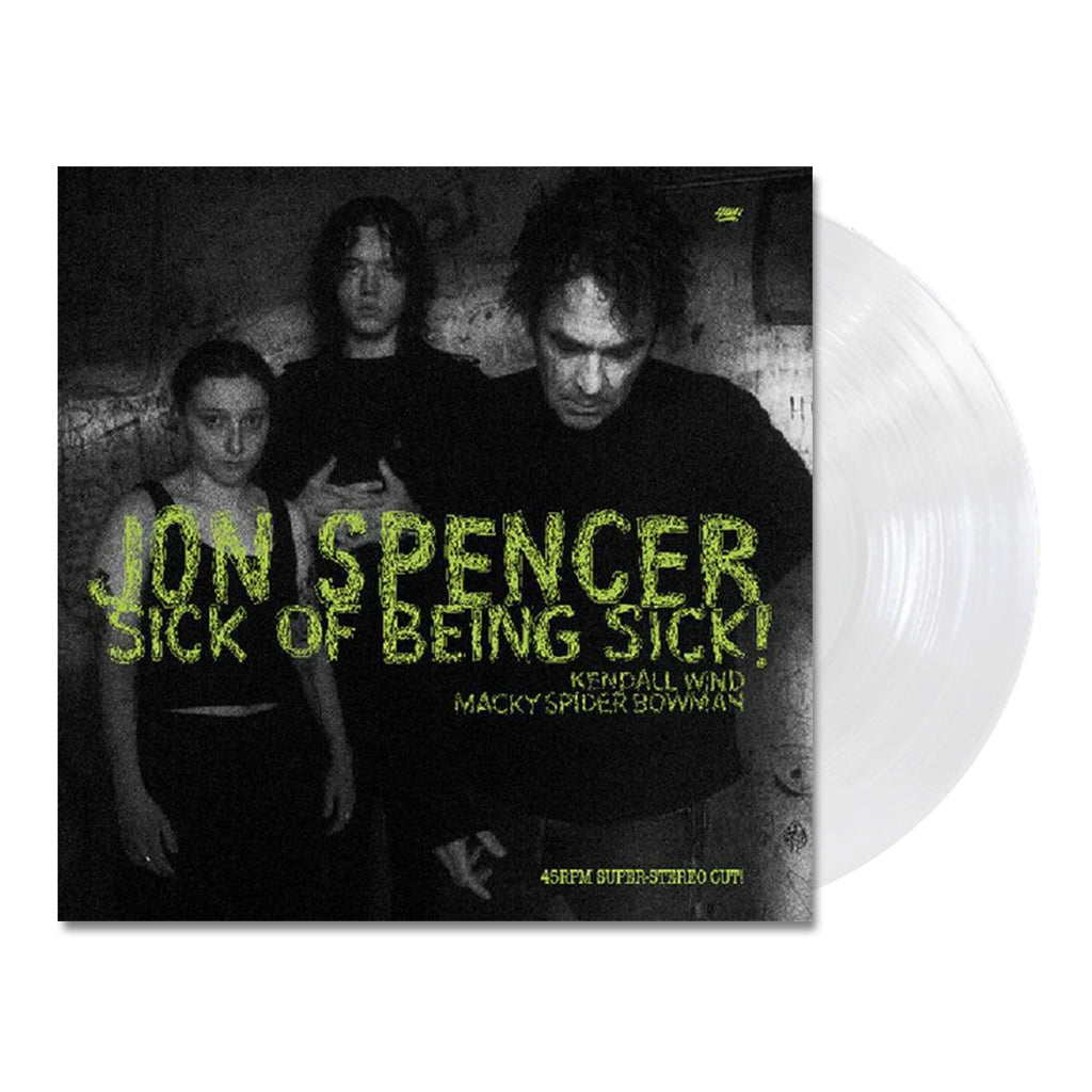 JON SPENCER - Sick Of Being Sick! - LP - Clear Vinyl [SEP 6]