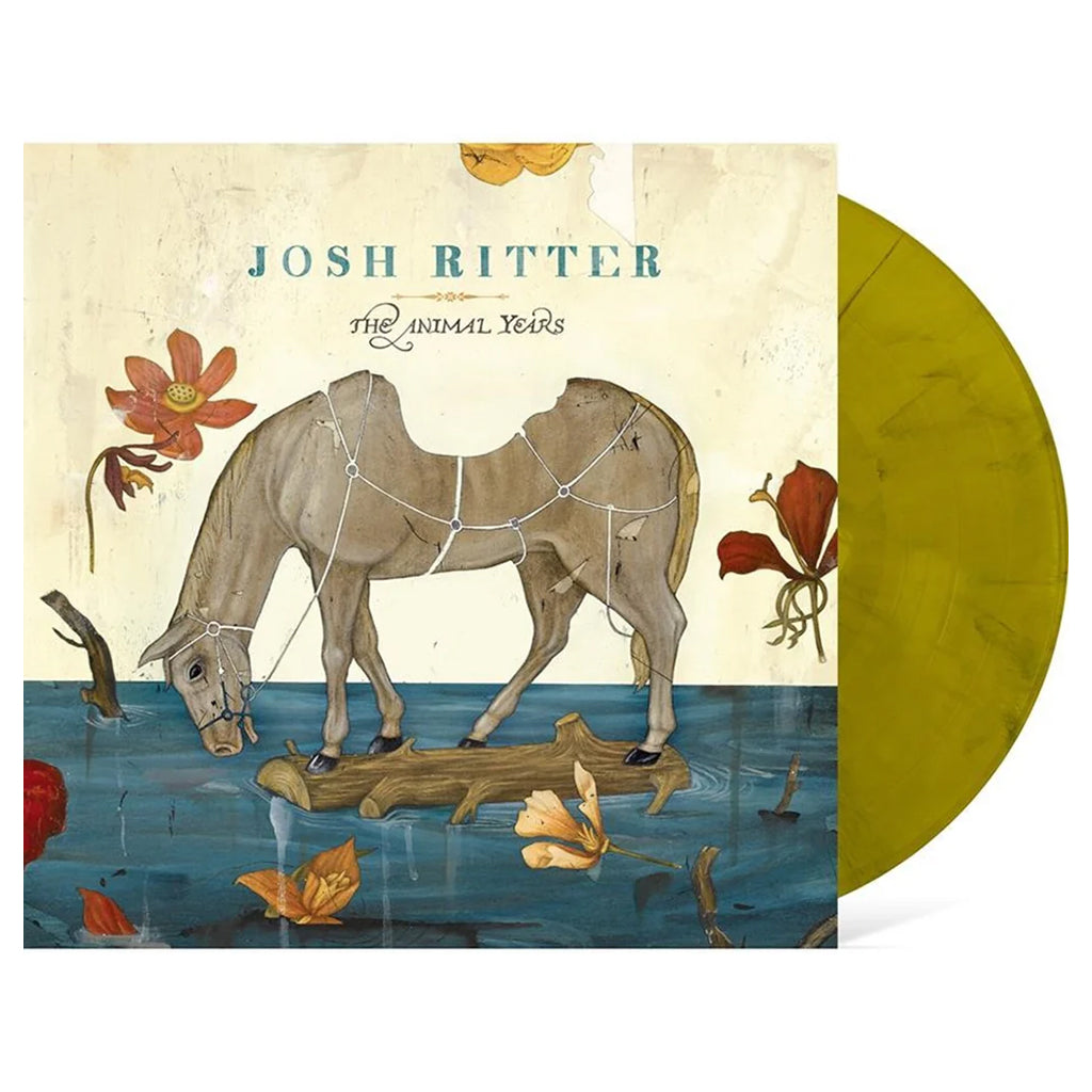 JOSH RITTER - The Animal Years (Repress) - LP - Opaque Yellow with Bla