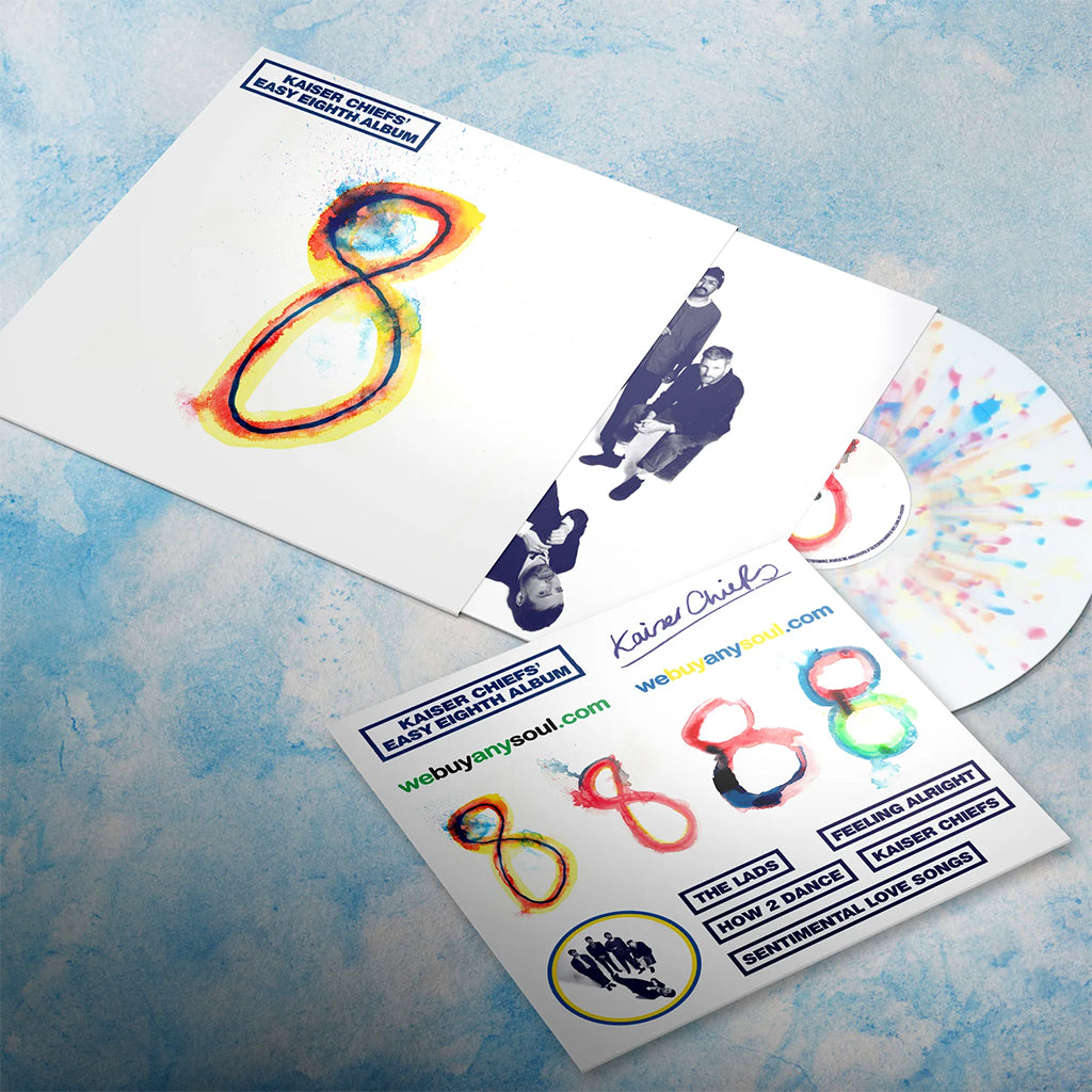 KAISER CHIEFS - Kaiser Chiefs' Easy Eighth Album (with Sticker Sheet ...