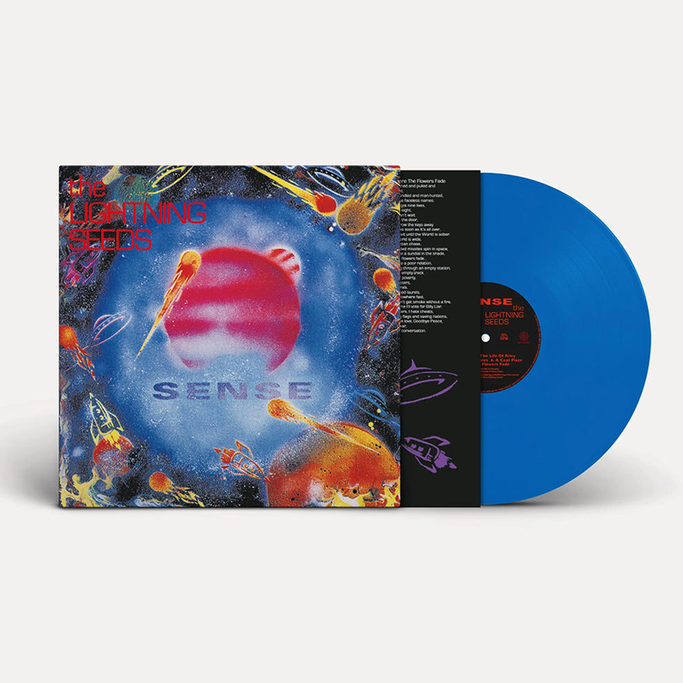 THE LIGHTNING SEEDS - Sense (Reissue) - LP - Blue Vinyl – Spindizzy