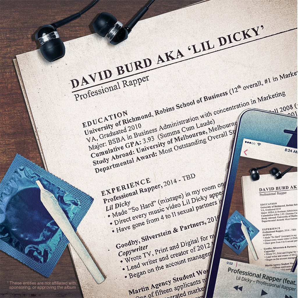 LIL DICKY - Professional Rapper - 2LP - Gatefold Vinyl – Spindizzy
