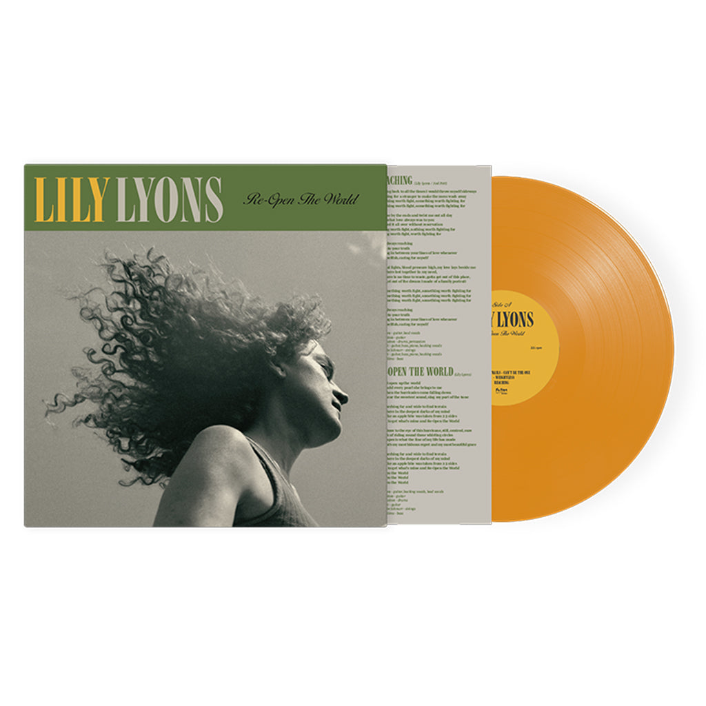 LILY LYONS - Re-Open The World - LP - 'Mustard Yellow' Vinyl [OCT 31 ...