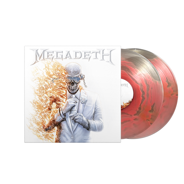 MEGADETH - Megadeth - 2LP - Indie Exclusive Crystal Red Organza Vinyl ...