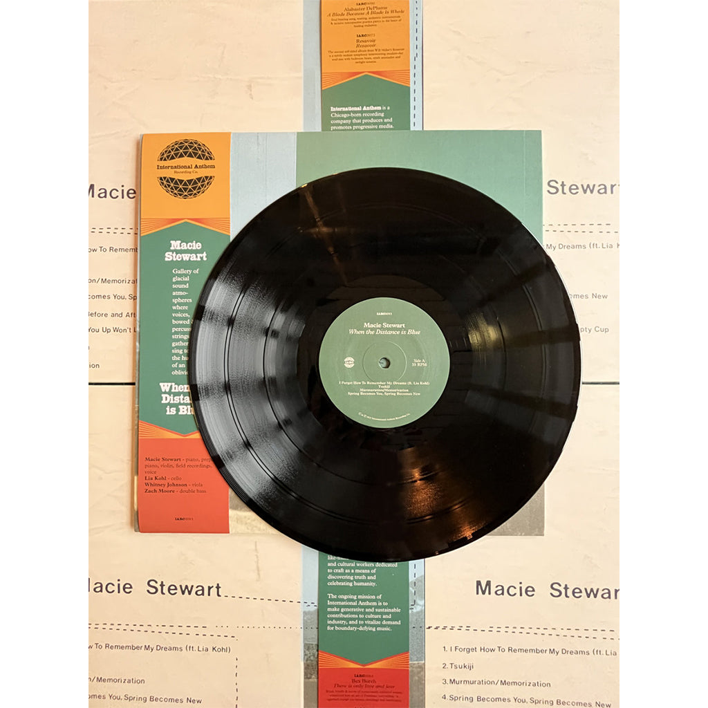MACIE STEWART - When The Distance Is Blue - LP - Classic Black Vinyl ...