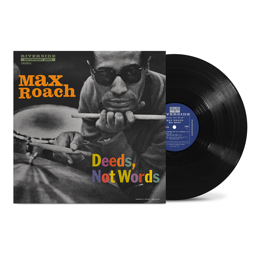 Max Roach - Deeds, Not Words (Mono Edition) - 1LP - 180g Black Vinyl [ – Spindizzy