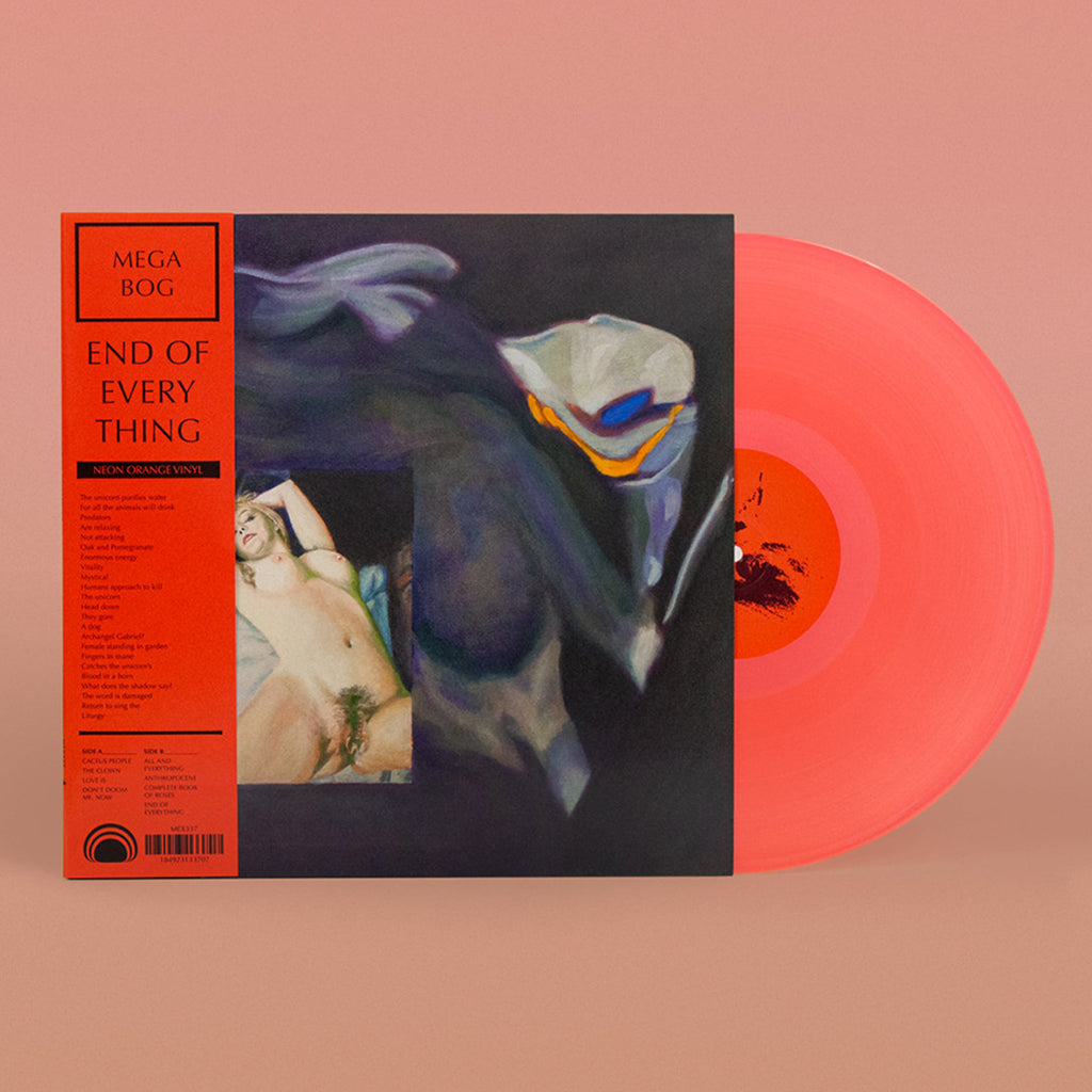 MEGA BOG - End Of Everything - LP - Neon Orange Vinyl [MAY 19] – Spindizzy