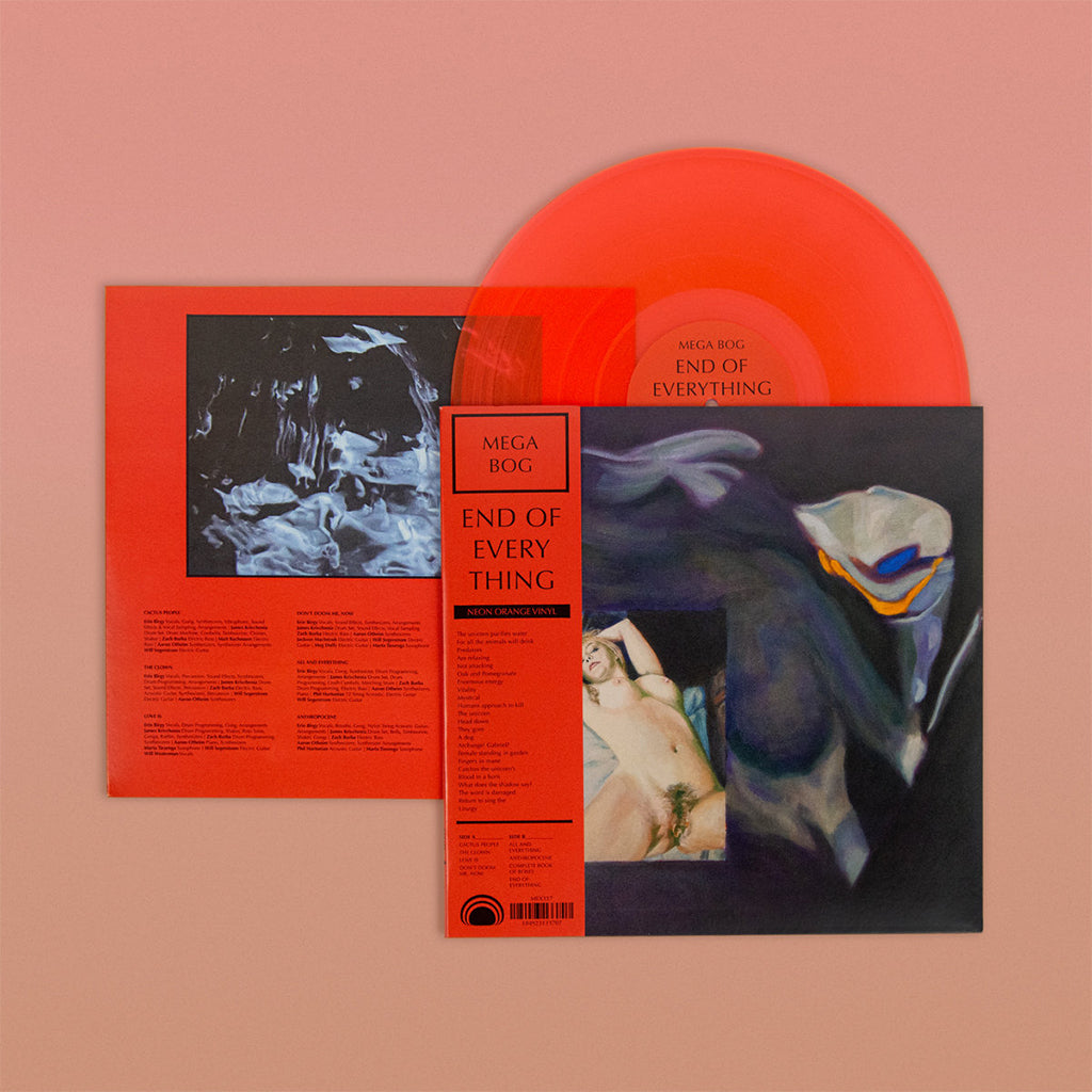 MEGA BOG - End Of Everything - LP - Neon Orange Vinyl [MAY 19] – Spindizzy