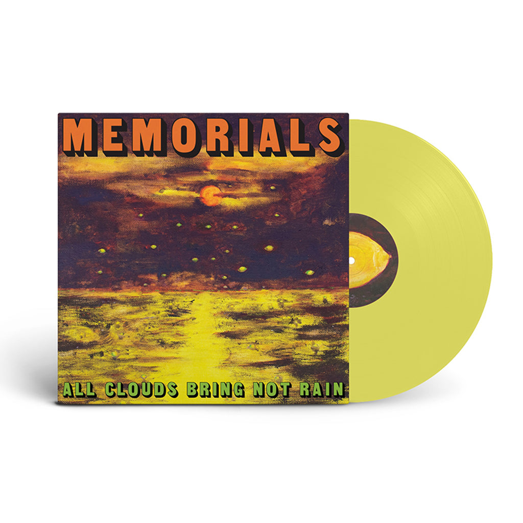 MEMORIALS - All Clouds Bring Not Rain - LP - 'Citrus Yellow' Colour Vi ...