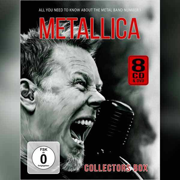 METALLICA - Collector's Box - 6CD + 2 x DVD Box Set [MAY 30] – Spindizzy