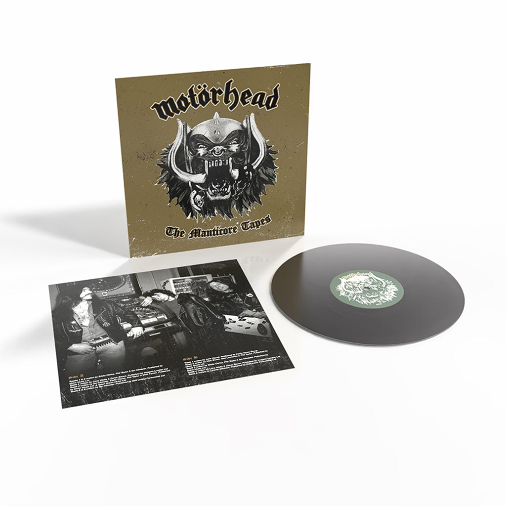 MOTÖRHEAD - The Manticore Tapes - LP - Black Vinyl – Spindizzy