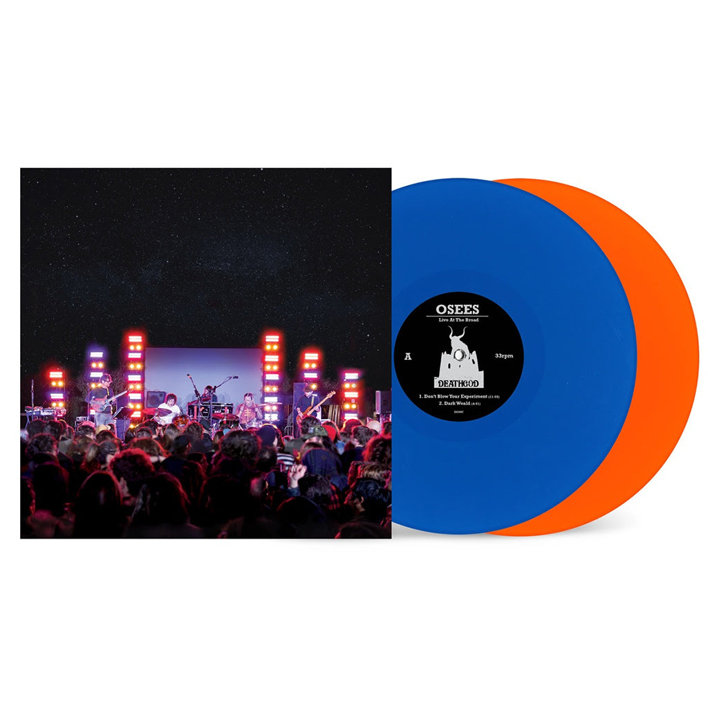 OSEES - Live At The Broad - 2LP - 'Blue Jay' / 'Neon Orange' Colour Vi ...