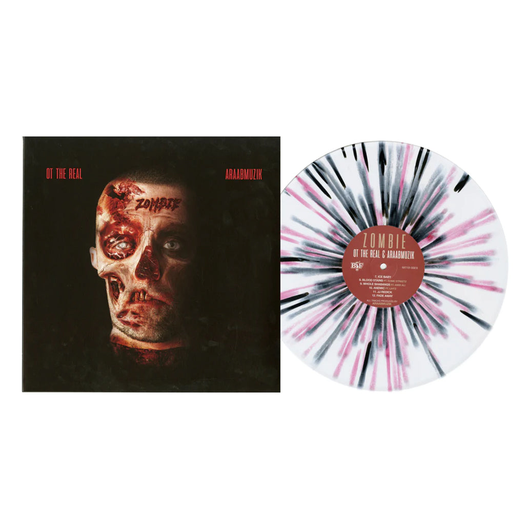 OT THE REAL & ARAABMUZIK - Zombie - LP - White, Black and Red Splatter ...