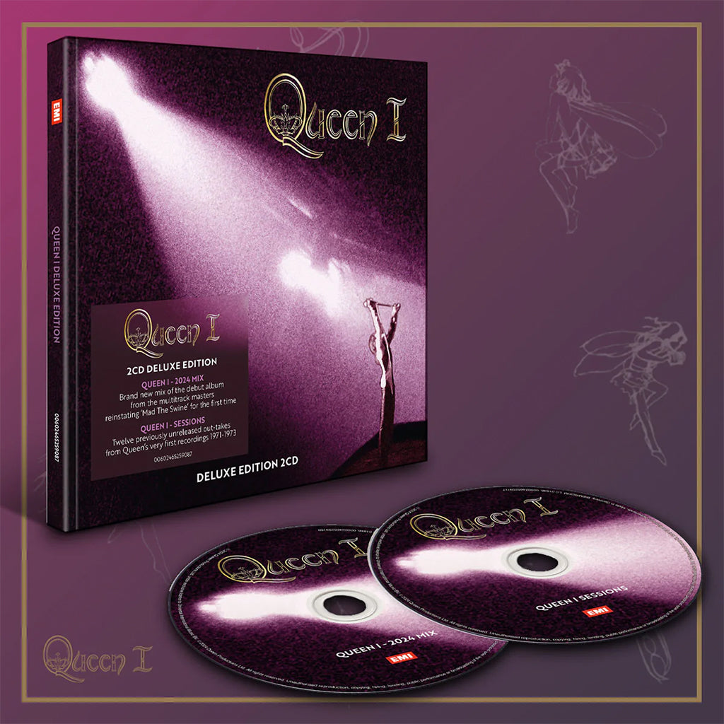 QUEEN - Queen I - Deluxe Edition (2024 mix + sessions) - 2CD – Spindizzy