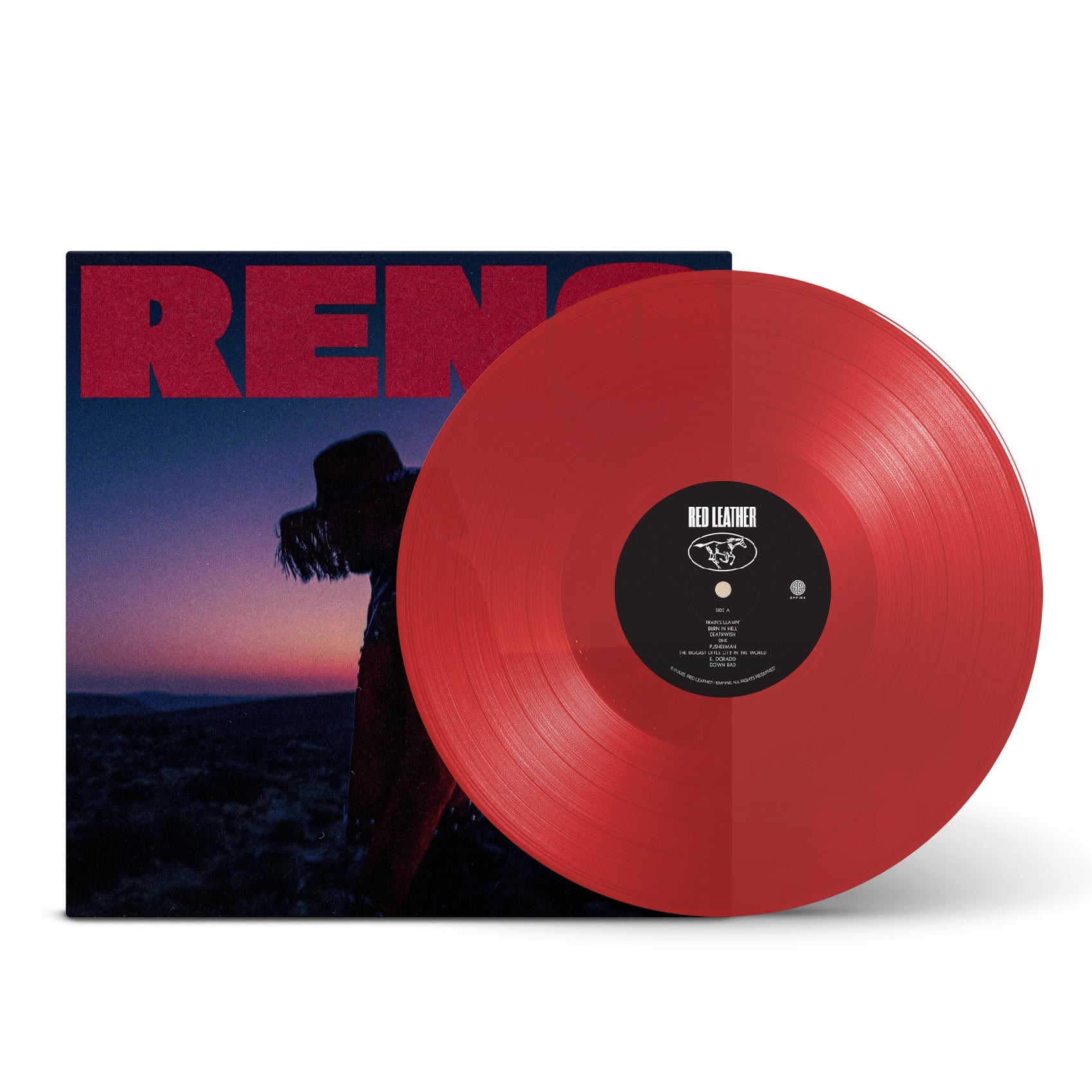 RED LEATHER - Reno - LP - Translucent Red Vinyl [FEB 13] – Spindizzy Dublin