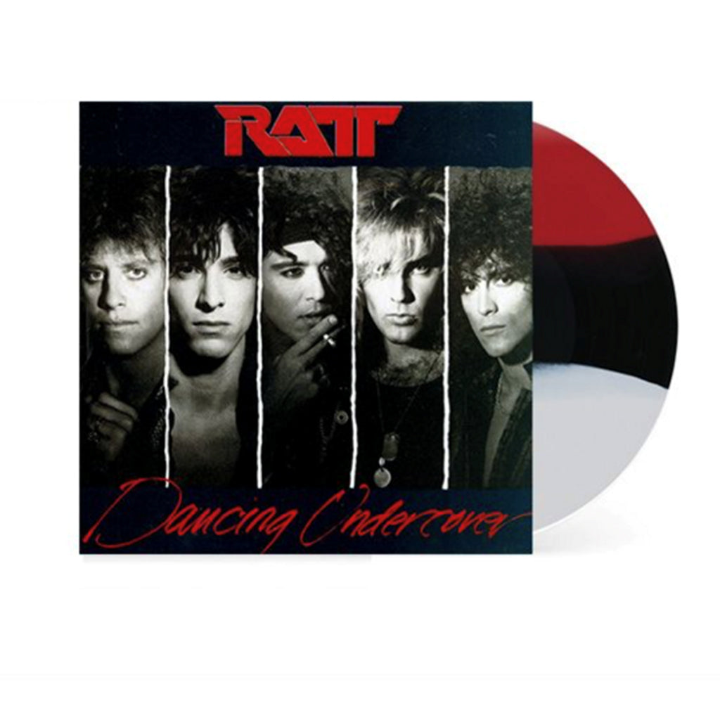 RATT - Dancing Undercover (Reissue) - LP - Red, Black and White Stripe ...