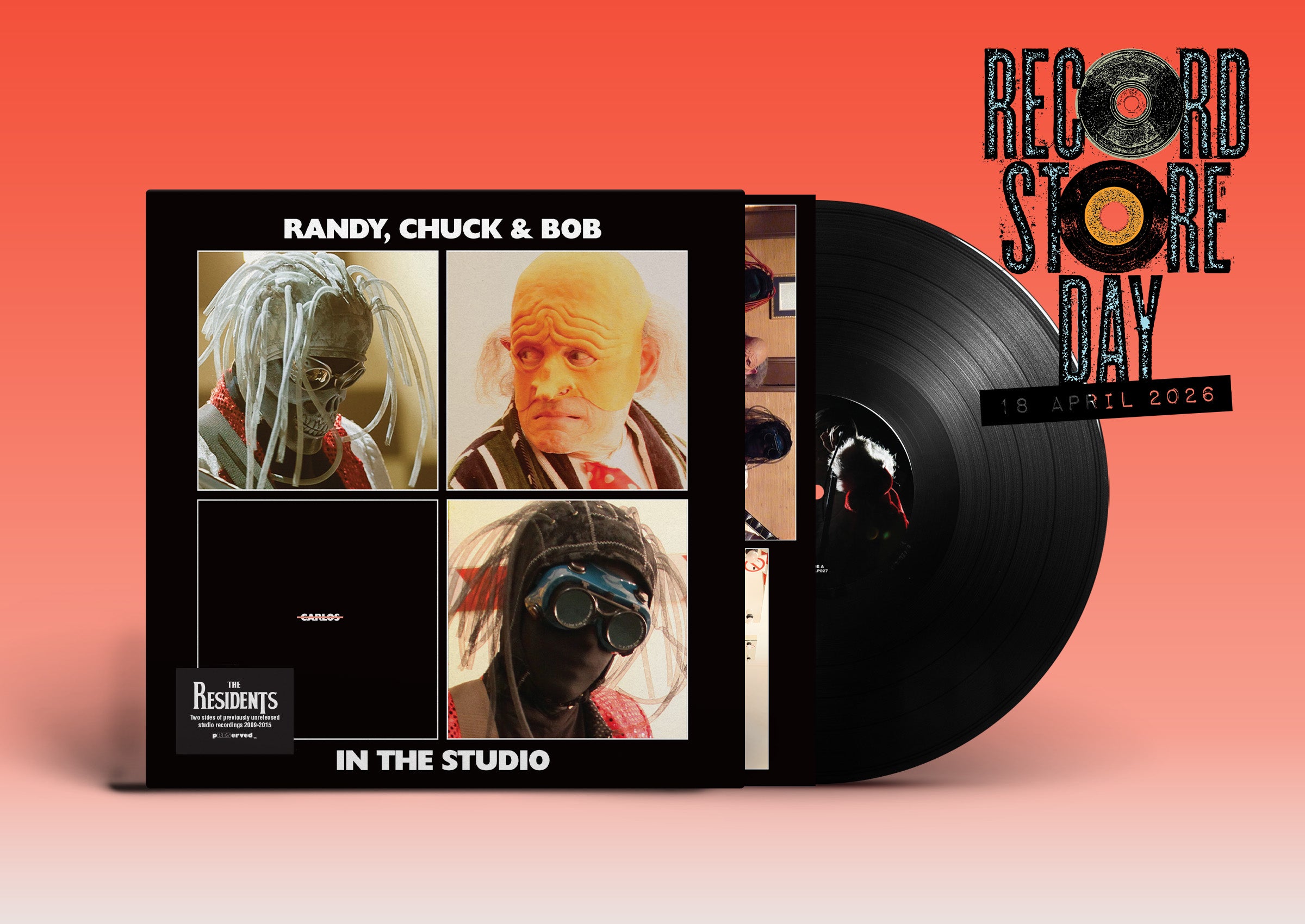 THE RESIDENTS - The Residents present Randy, Chuck & Bob In The Studio ...