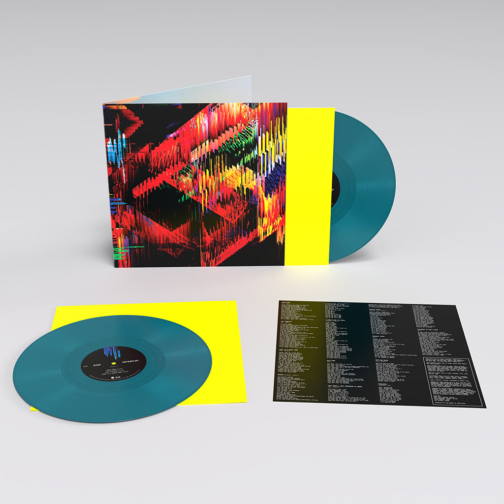 RIDE - Interplay - 2LP - Gatefold Blue/Green Vinyl – Spindizzy Dublin