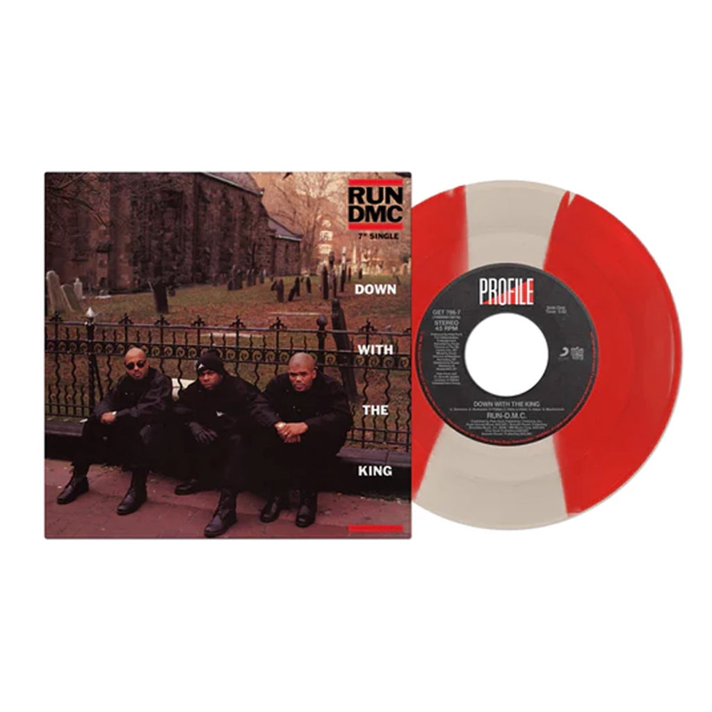 RUN DMC - Down With The King (30th Anniversary Reissue) - 7'' - Red an