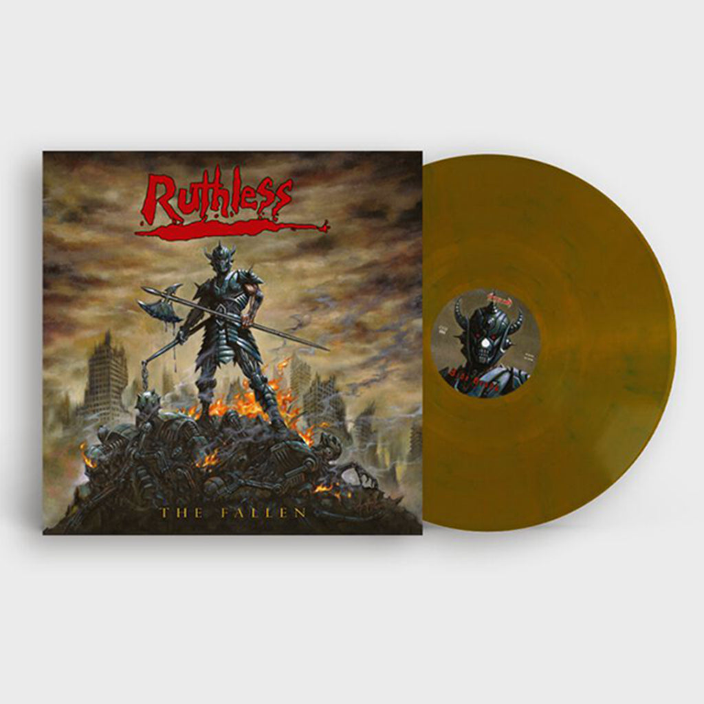 RUTHLESS - The Fallen - LP - 180g Orange and Blue Marbled Vinyl [JAN 1