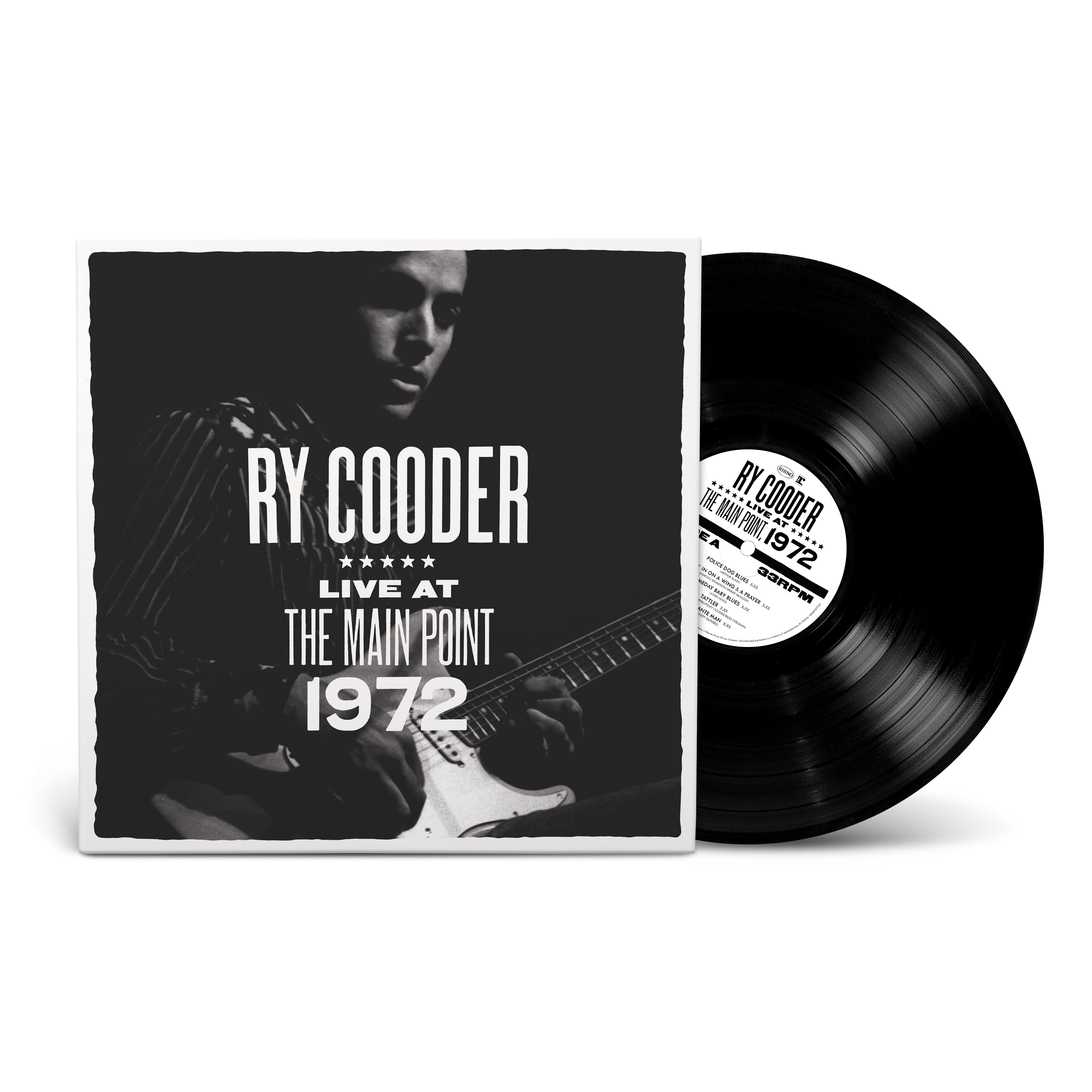 Ry Cooder - The Main Point - Live 1972 - 1LP - Black Vinyl [Record Sto ...