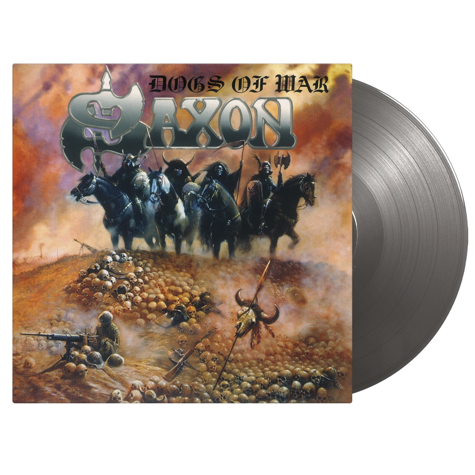 SAXON - Dogs Of War - LP - Silver Vinyl [JUL 18] – Spindizzy