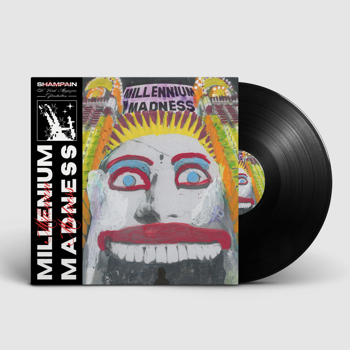 SHAMPAIN - Millenium Madness - EP - Black Vinyl – Spindizzy Dublin