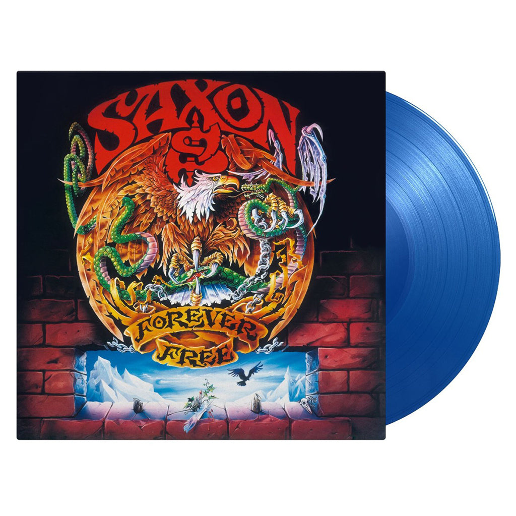 SAXON - Forever Free (2024 Reissue with Cover Print) - LP - 180g Trans ...