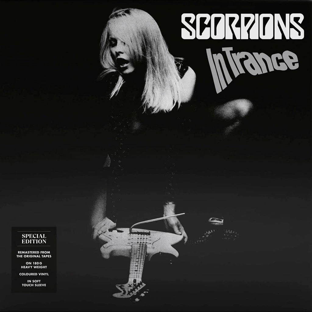 SCORPIONS - In Trance (Remastered - 2023 Reissue) - LP - 180g Clear Vi