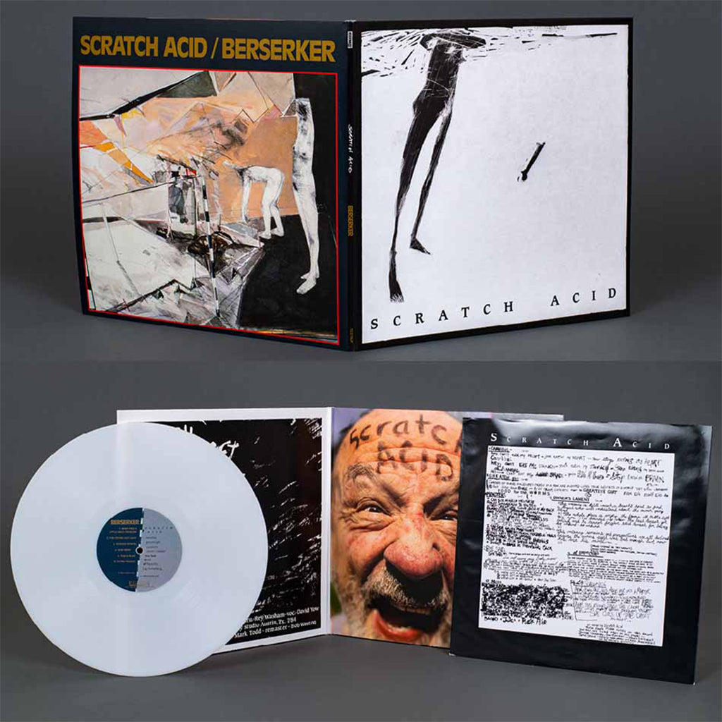 SCRATCH ACID - Scratch Acid EP / Berserker EP (Reissue) - LP - 180g Wh ...