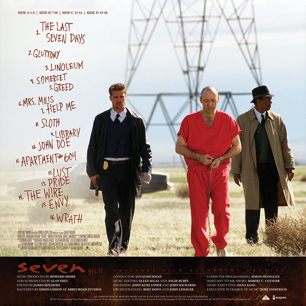 HOWARD SHORE - SE7EN (Original Motion Picture Score) - 2LP - Deluxe Pu
