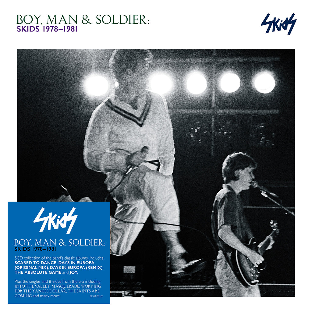 SKIDS - Boy, Man and Soldier: Skids 1978 - 1981 - 5CD Box Set [OCT 3 ...