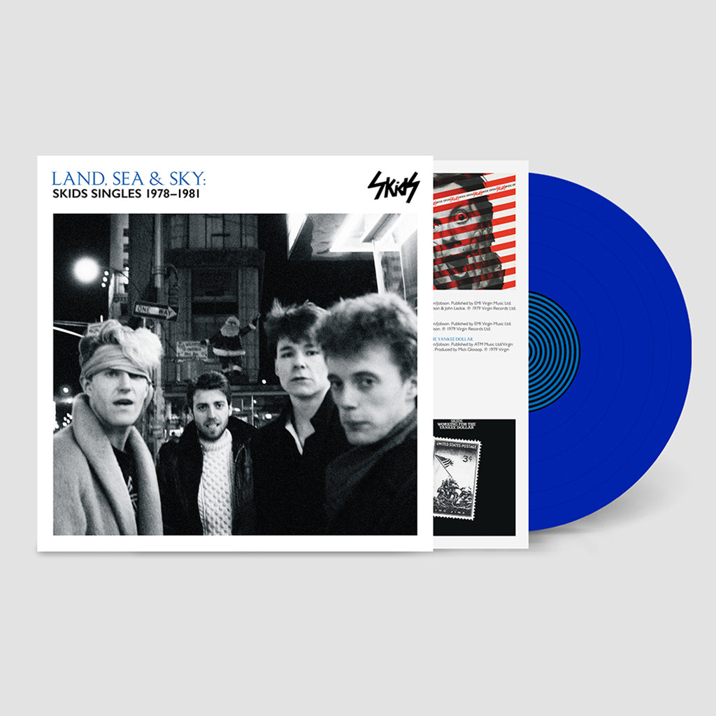 SKIDS - Land, Sea and Sky: Skids Singles 1978-1981 - LP - 'Saltire Blu ...