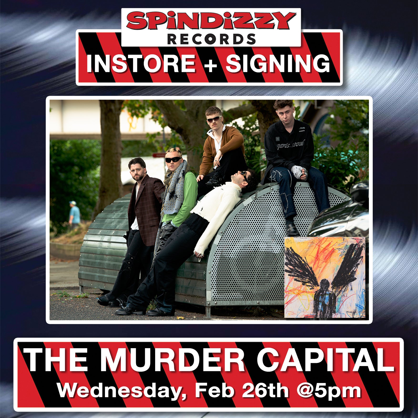 THE MURDER CAPITAL - Instore + Signing - FEB 26th – Spindizzy Dublin