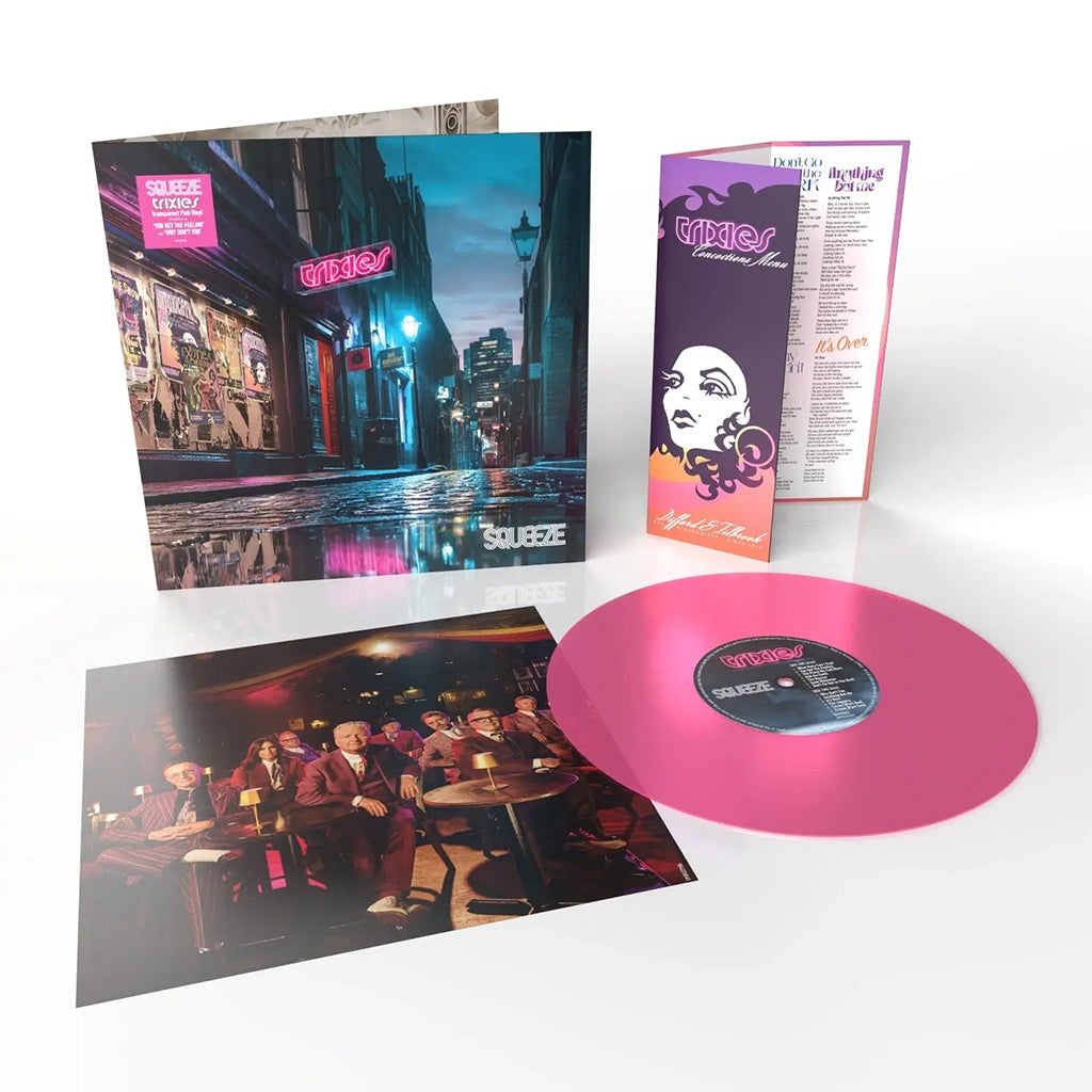 SQUEEZE - Trixies - LP - Gatefold Transparent Pink Vinyl [MAR 6 ...