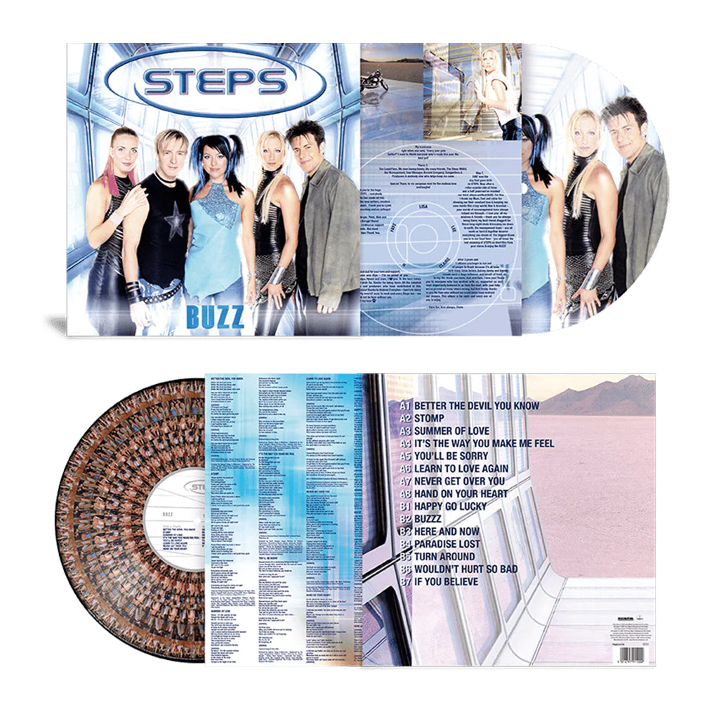 STEPS - Buzz (2024 Reissue) - LP - Zoetrope Picture Disc Vinyl [FEB 23
