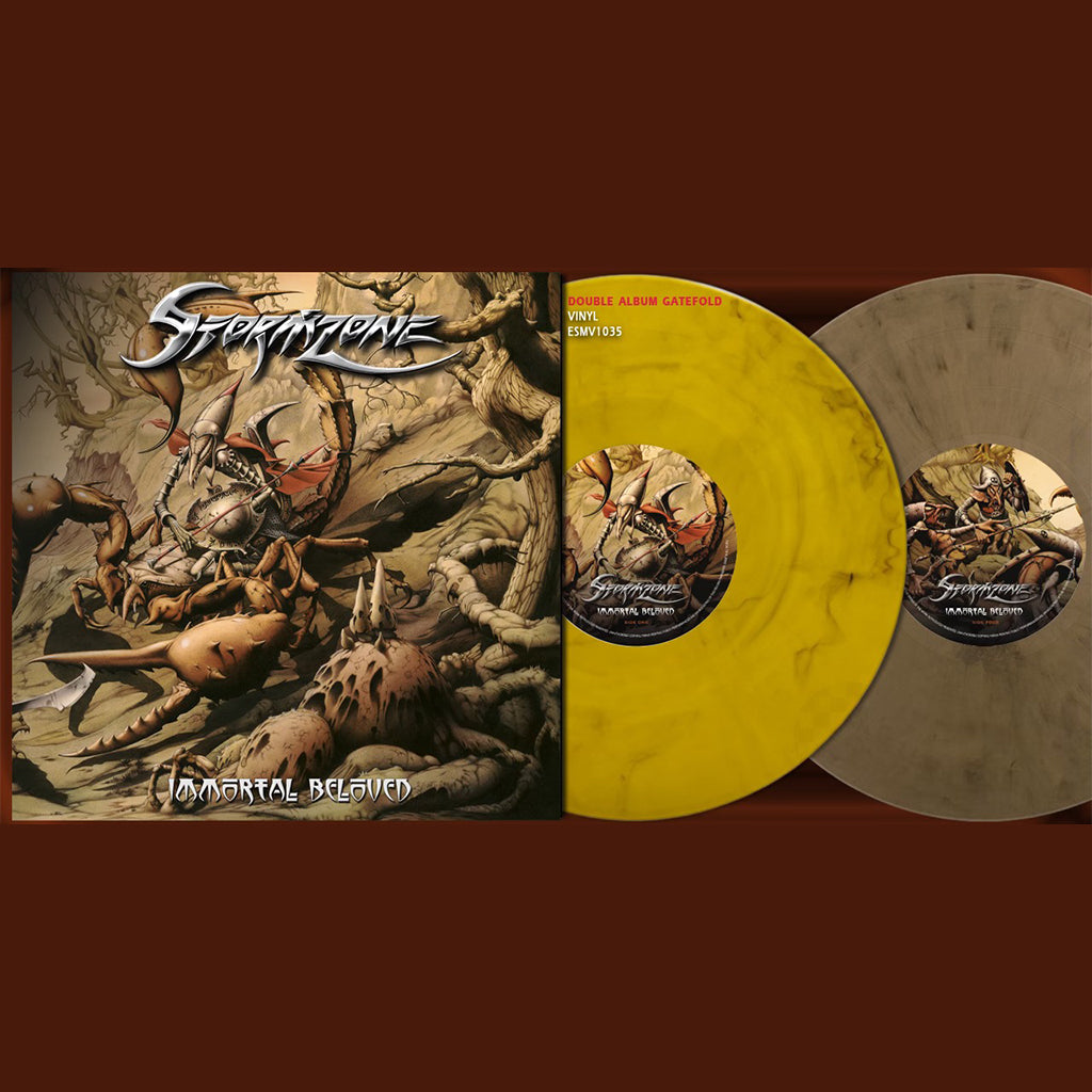 STORMZONE - Immortal Beloved - 2LP - Mimosa Marble Colour / Skull Gold ...