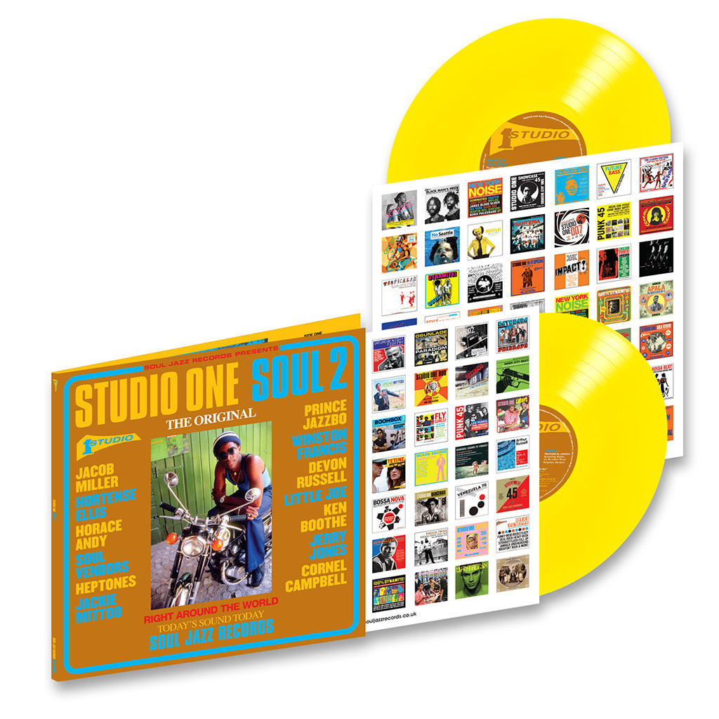 VARIOUS - Studio One Soul 2 (Soul Jazz Records Reissue) - 2LP - Yellow ...