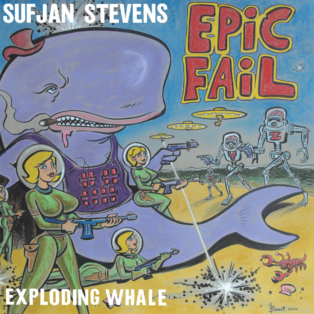 SUFJAN STEVENS - Exploding Whale - 7'' - Vinyl [JUL 25] – Spindizzy