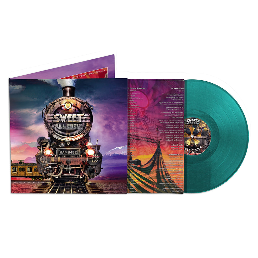 SWEET - Full Circle (Repress) - LP - Petrol Colour Vinyl – Spindizzy