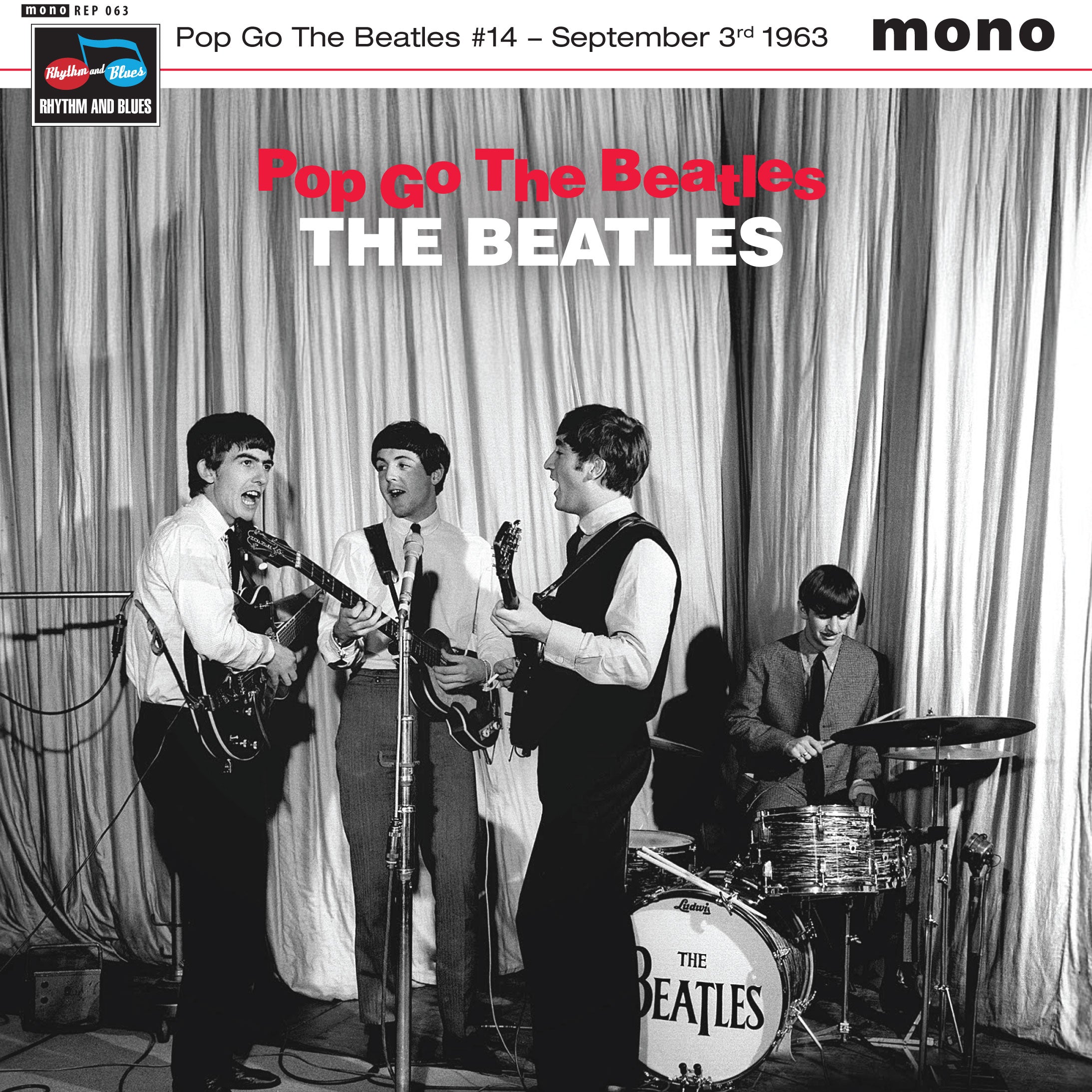 THE BEATLES - Pop Go The Beatles #14 September 3rd 1963 - 7"- Black Vi – Spindizzy
